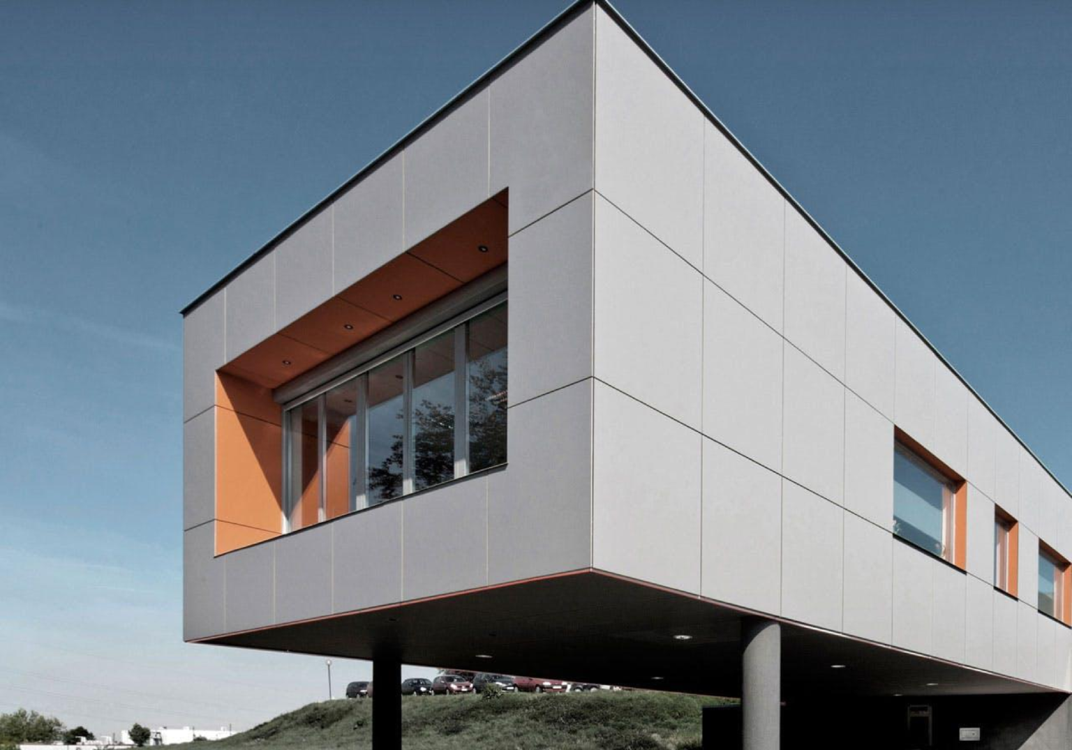 Fachada fibrocemento - Extockpanel - Panel Sandwich Madrid